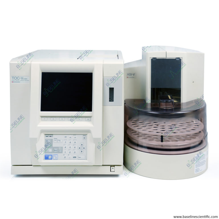 Shimadzu TOC-V CSH & ASI-V AutoSampler - baselinescientific.com