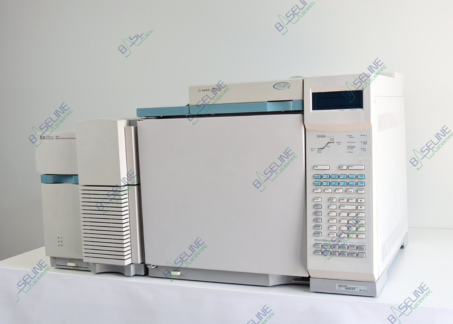 Agilent 6890 GC with 5973A MSD Diffusion Pump - baselinescientific.com