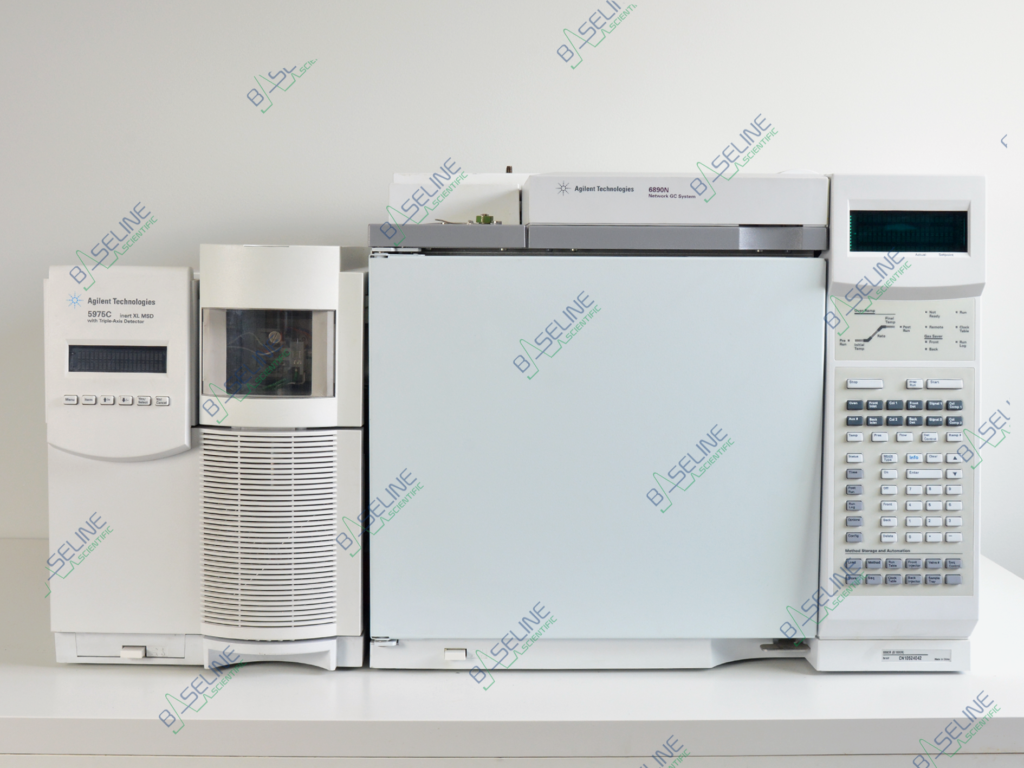 Agilent 6890N GC & 5975C Diffusion Pump - baselinescientific.com