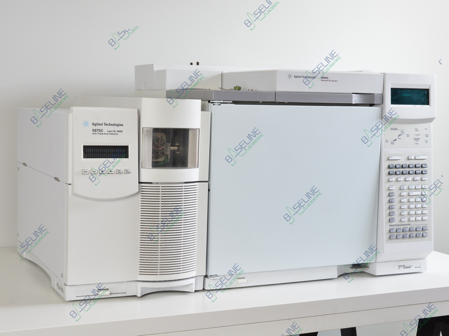 Agilent 6890N GC & 5975C Diffusion Pump - baselinescientific.com