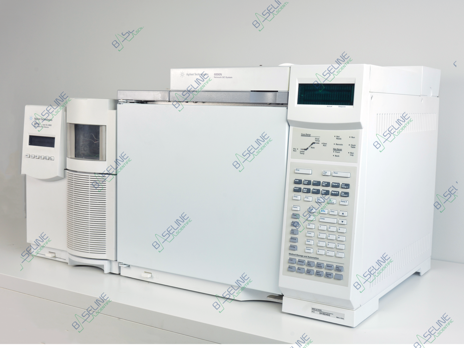 Agilent 6890N GC & 5975C Diffusion Pump - baselinescientific.com