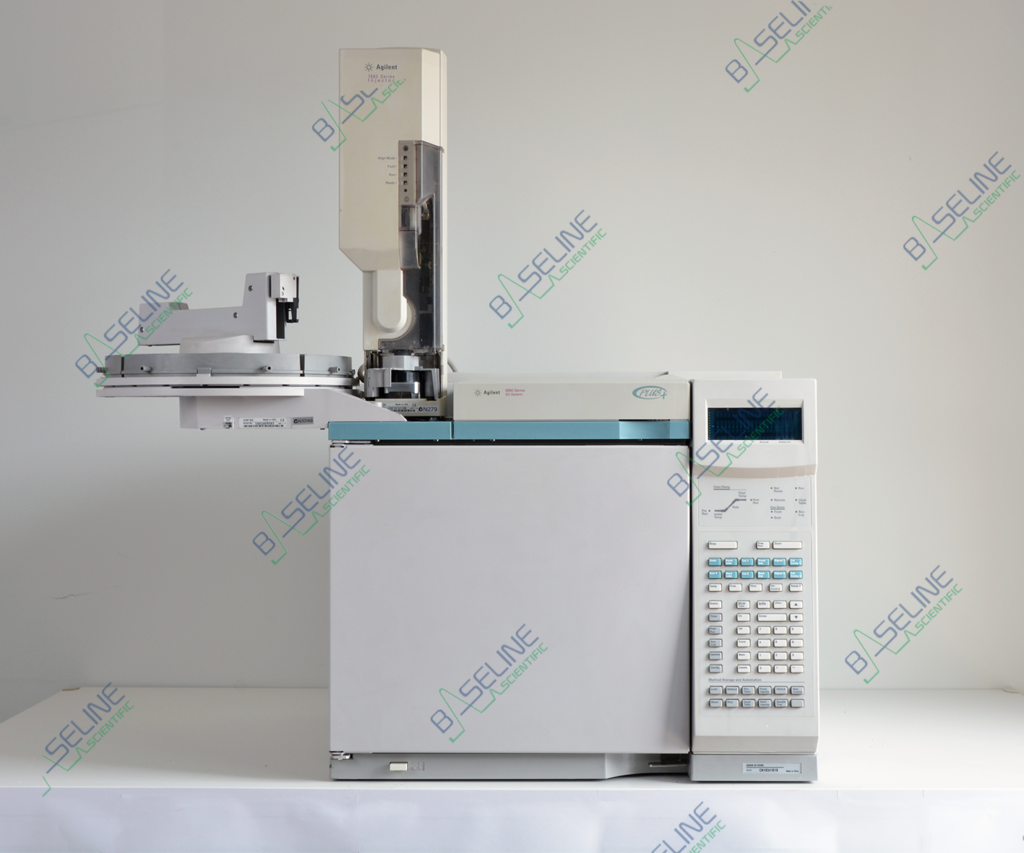 Agilent 6890 GC with Dual SSL FID and 7683 Series Autosampler Two ...