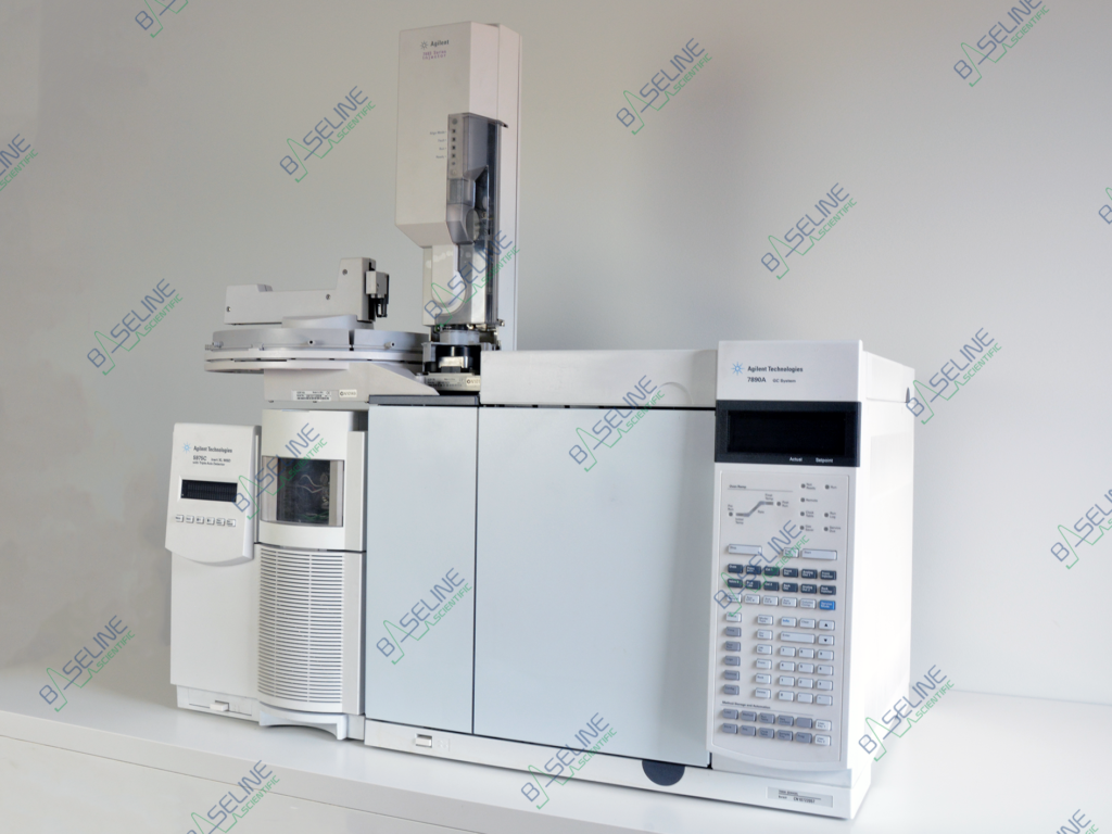 Agilent 7890A 5975C Diffusion Pump GCMS System / 7683 Autosampler ...
